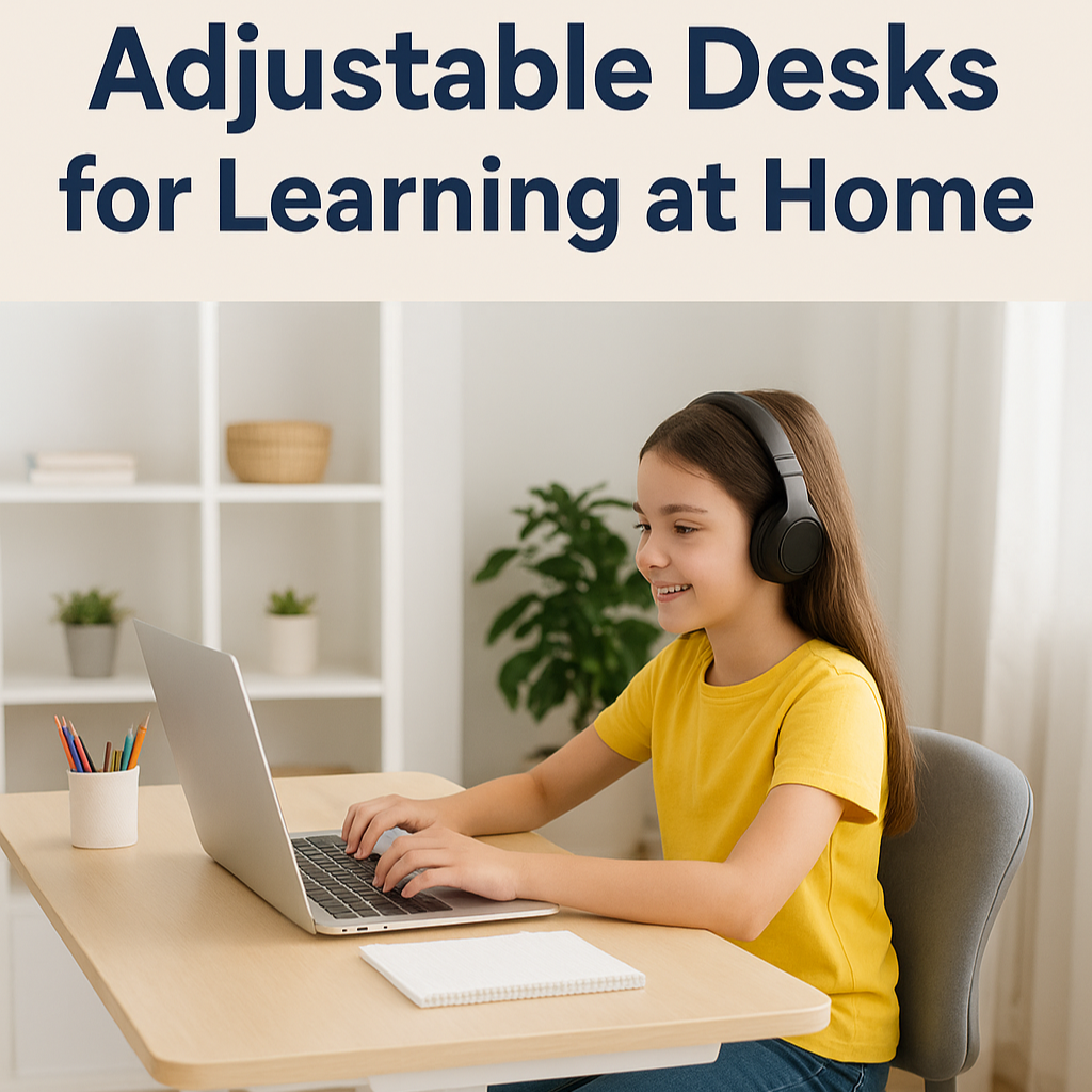 Student-Friendly Ergonomics: Adjustable Desks for Learning at Home – SG ...