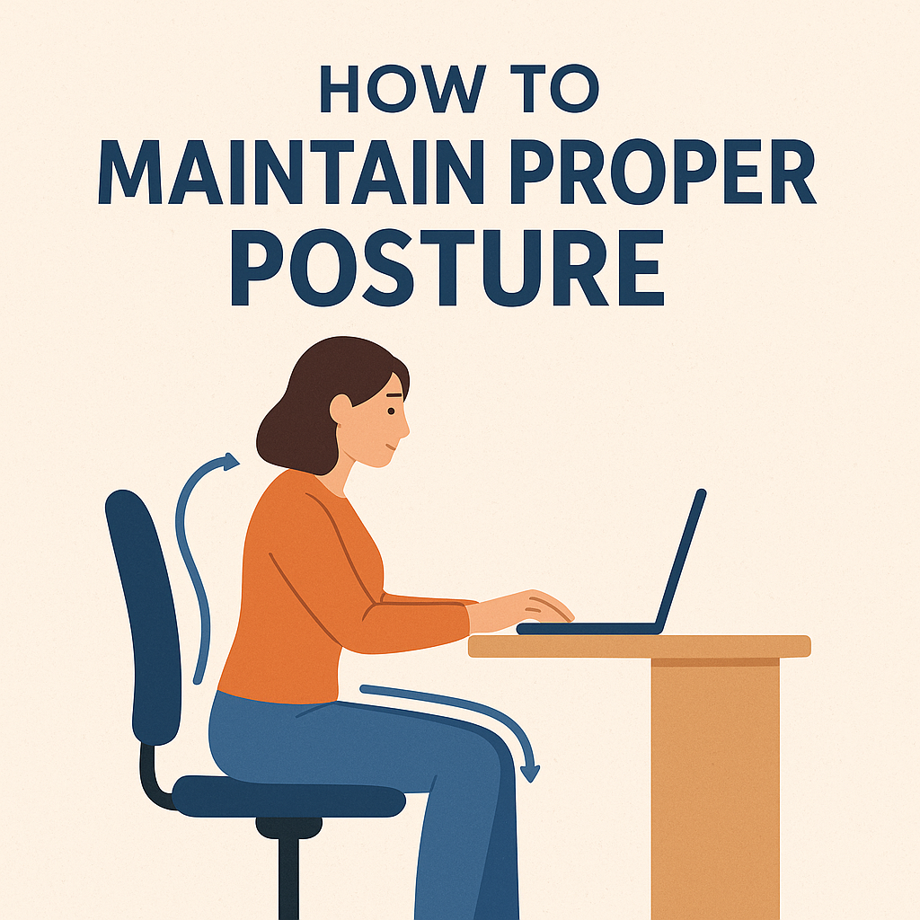 🪑 How to Maintain Proper Posture Throughout the Workday – SG Mark